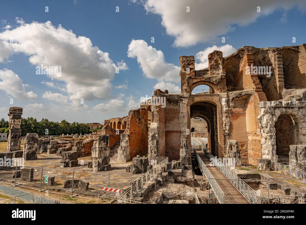 The Campanian Amphitheater is a Roman amphitheater located in the city ...