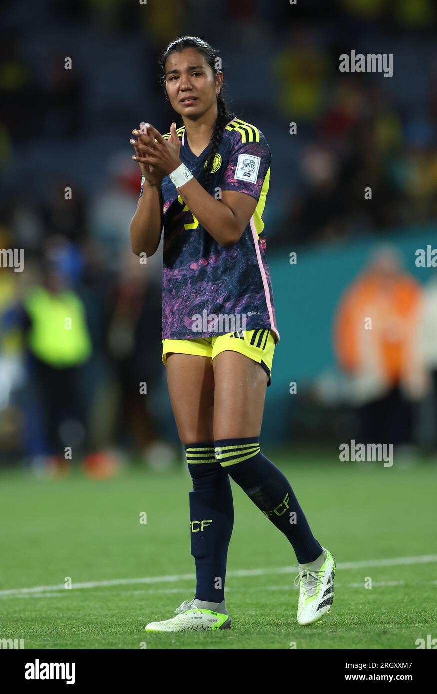 Colombia's Daniela Arias appears dejected after the FIFA Women's World ...