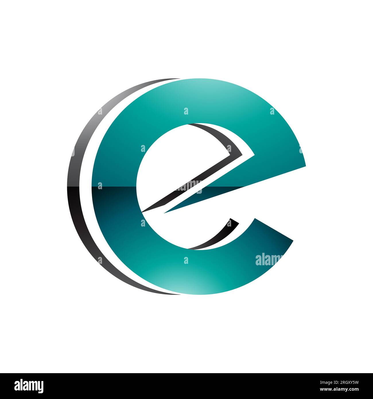 Persian Green and Black Glossy Round Layered Lowercase Letter E Icon on ... Persian Green and Black Glossy Round Layered Lowercase Letter E Icon on ...