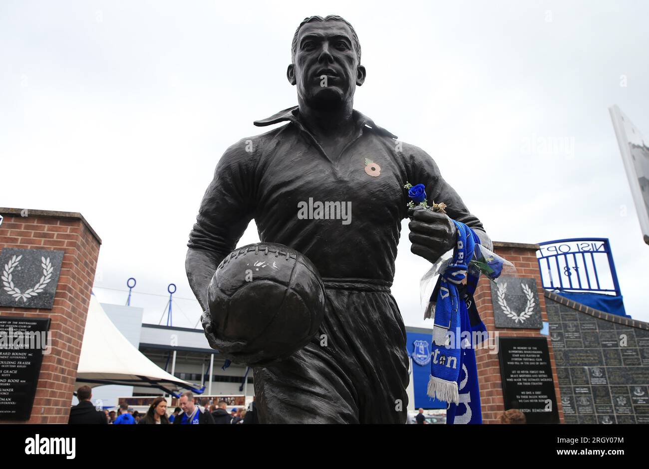 Goodison Park, Liverpool, UK. 12th Aug, 2023. Premier League Football ...