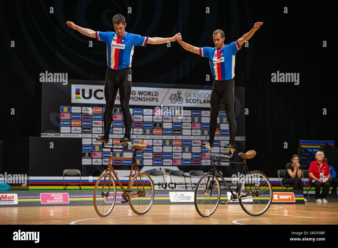 2023 uci glasgow velodrome hi-res stock photography and images - Alamy