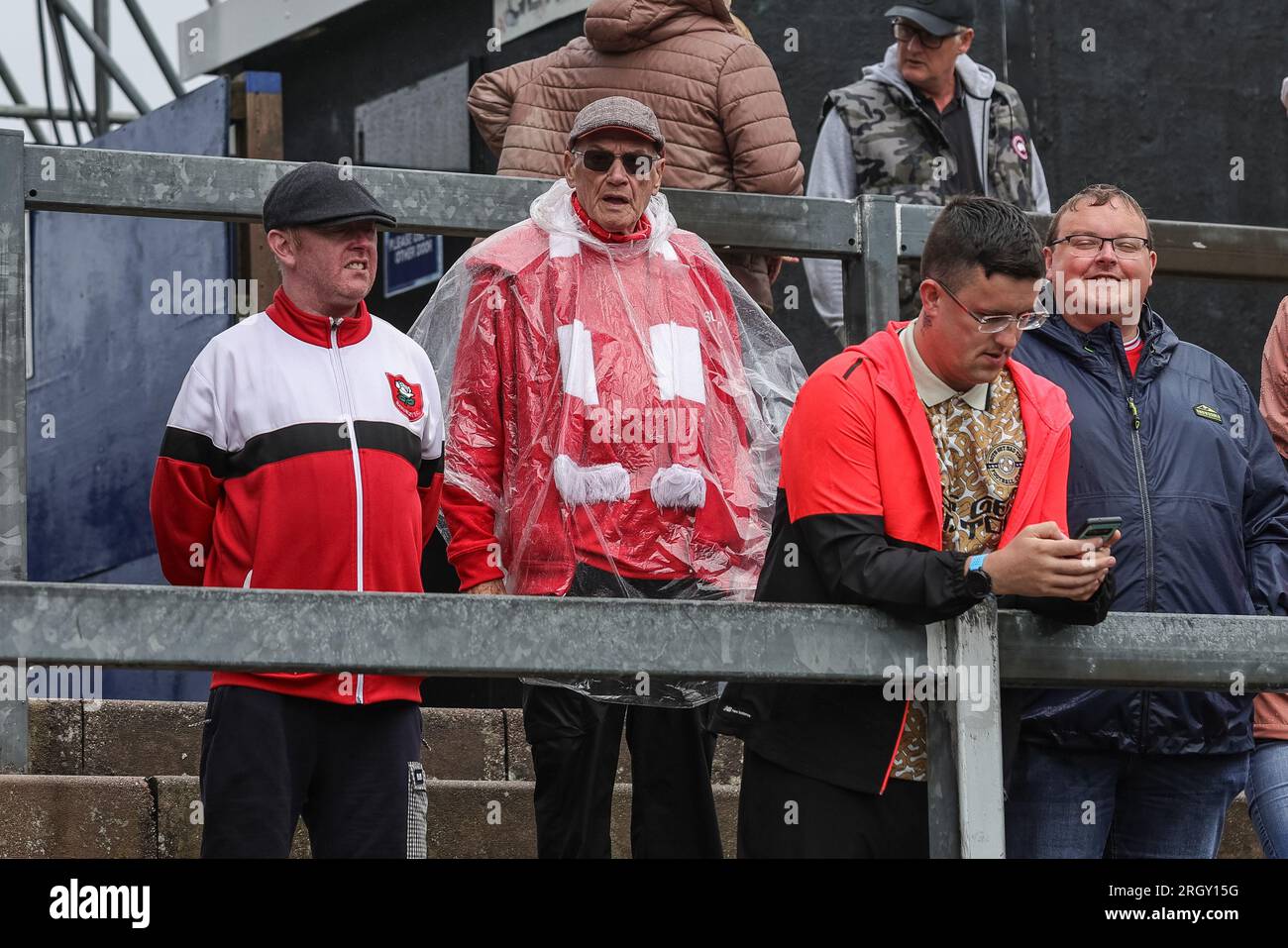 Barnsley fans arrive at the Memorial Stadium during the Sky Bet League ...