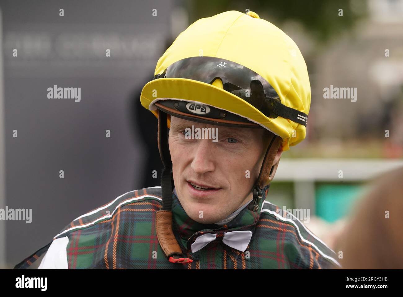 Billy Lee in the parade ring after winning the ARC American Racing ...