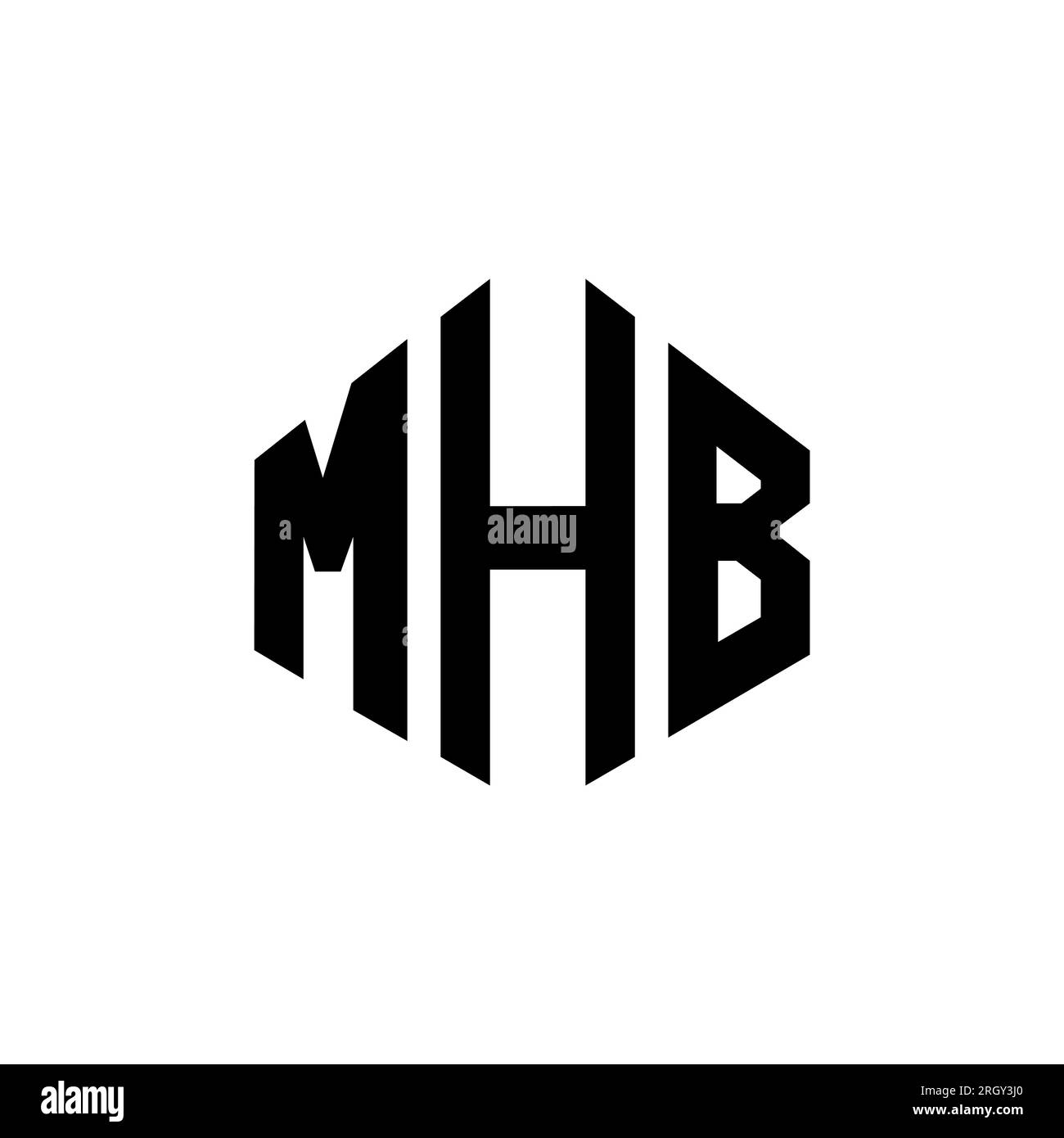 Mhb logo design hi-res stock photography and images - Alamy