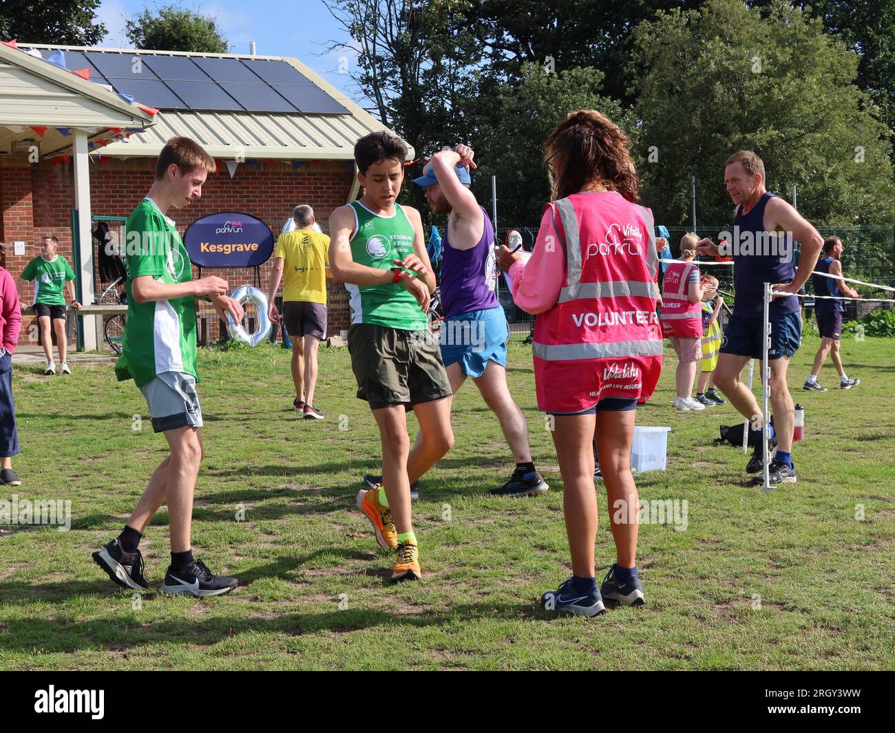 Kesgrave, Suffolk - 12 August 2023 : Kesgrave’s 400th Park Run event at ...