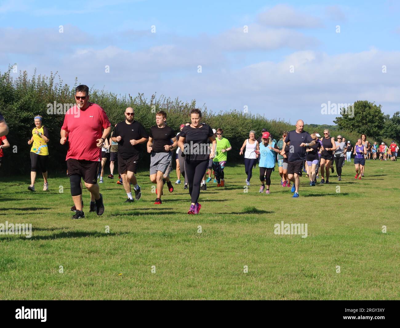 Kesgrave, Suffolk - 12 August 2023 : Kesgrave’s 400th Park Run event at ...