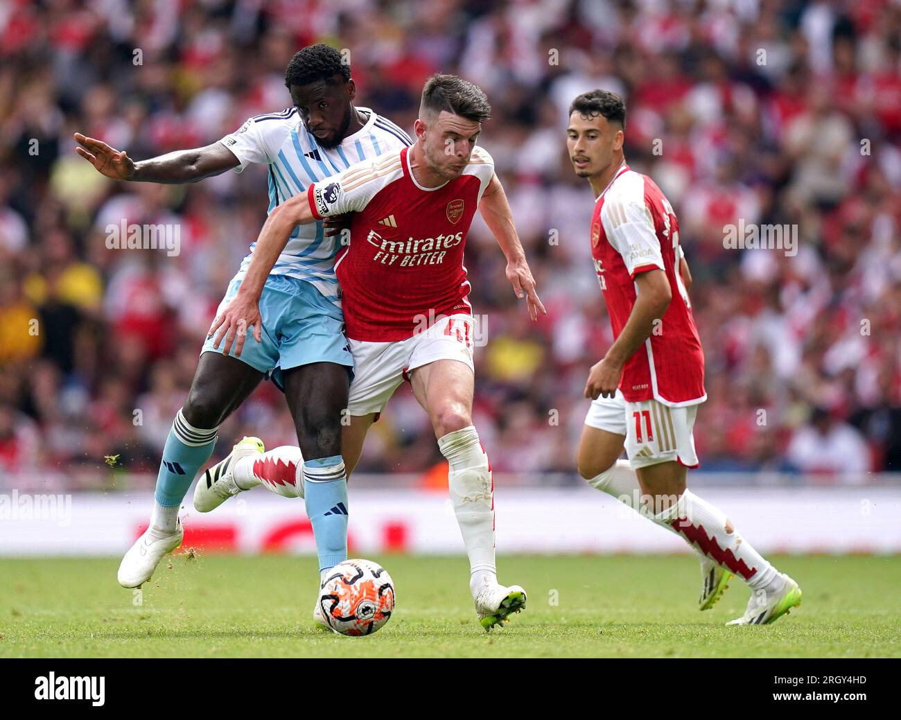 Arsenal forest august 12 2023 rice hi-res stock photography and images ...