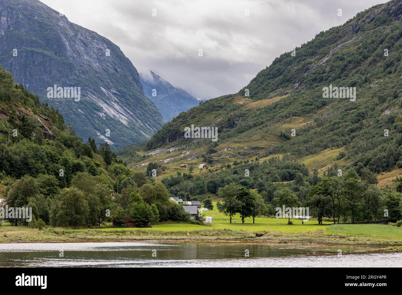 Geiranger hellesylt hi-res stock photography and images - Alamy
