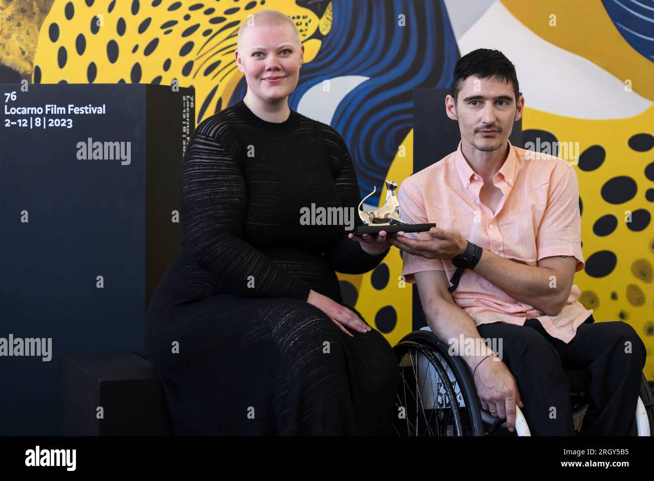 Best performance winners actress Isold Halldorudottir from Island and ...