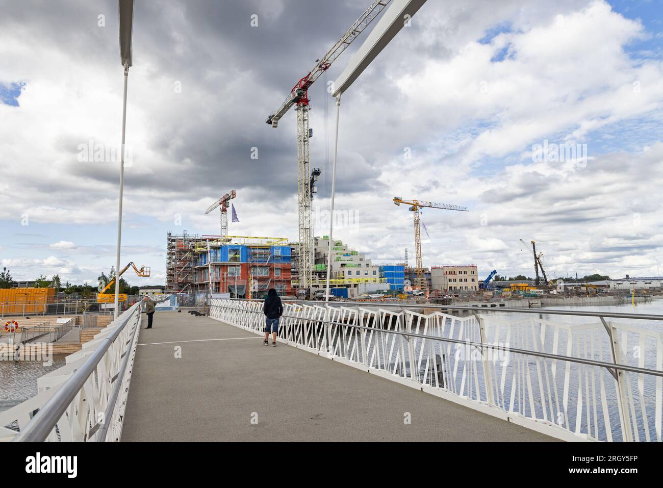 Byggnadskranar hi-res stock photography and images - Alamy