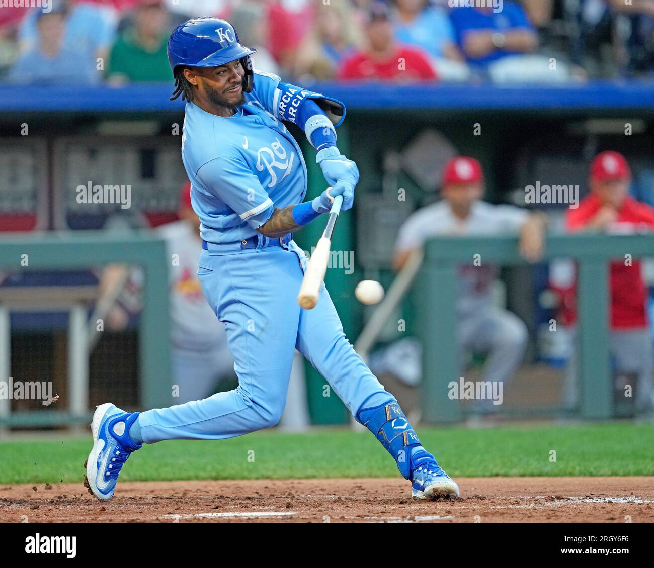 Kansas, USA. 11th Aug, 2023. AUG 11, 2023: Kansas City Royals third ...