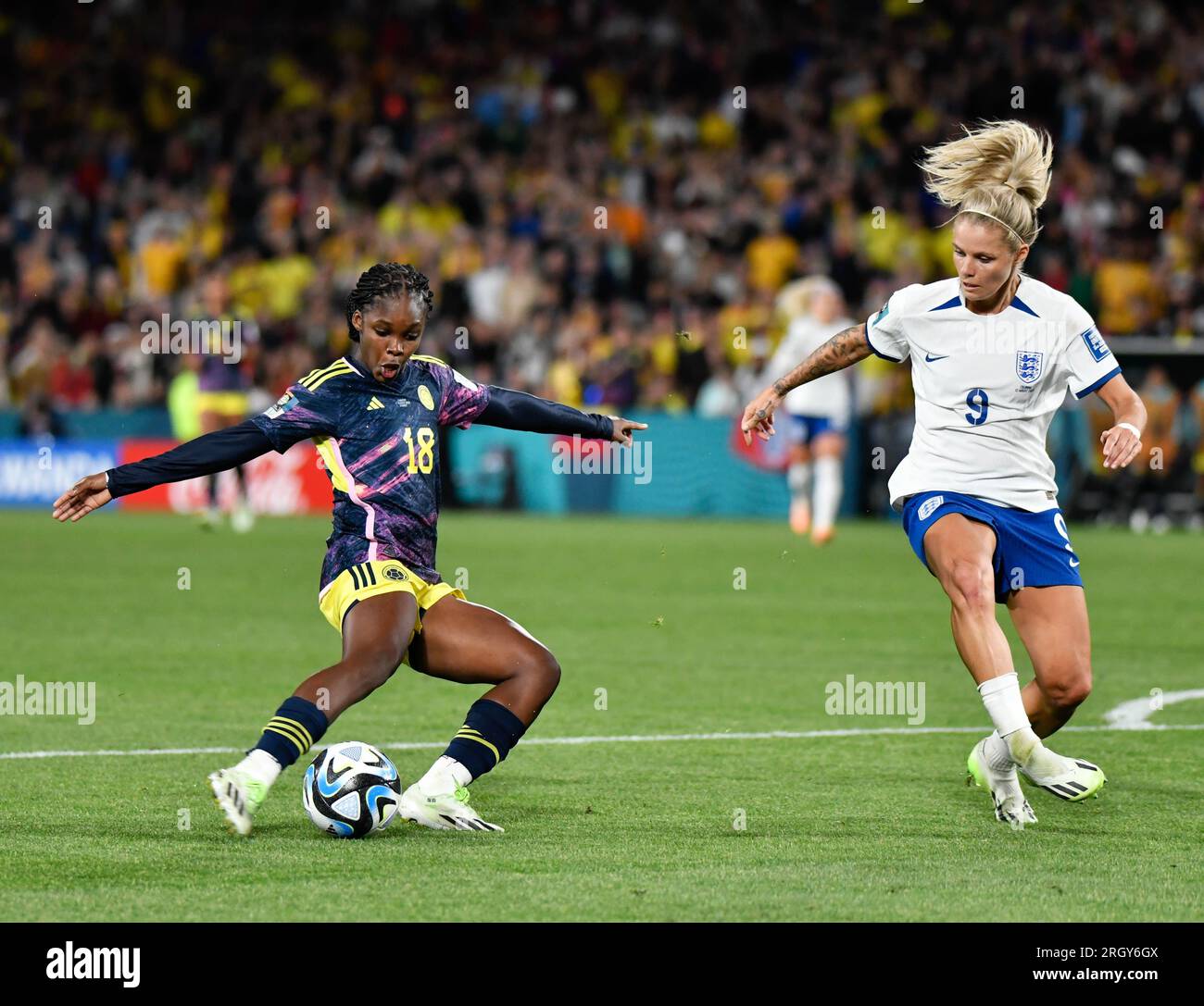Sydney, Australia. 12th August 2023. Colombia's Linda Caicedo and ...