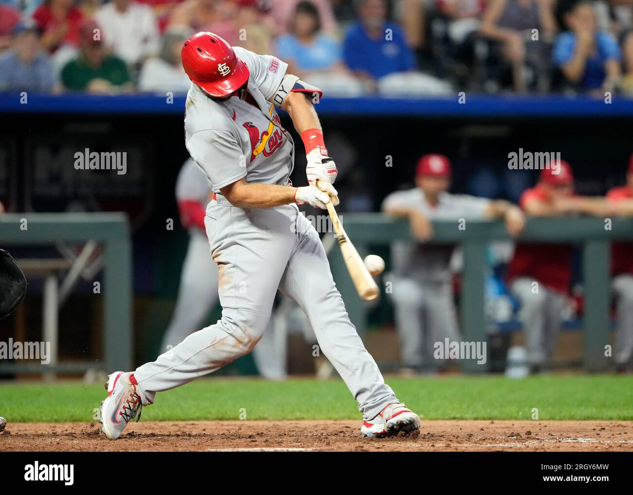 Kansas, USA. 11th Aug, 2023. AUG 11, 2023: St. Louis Cardinals first ...