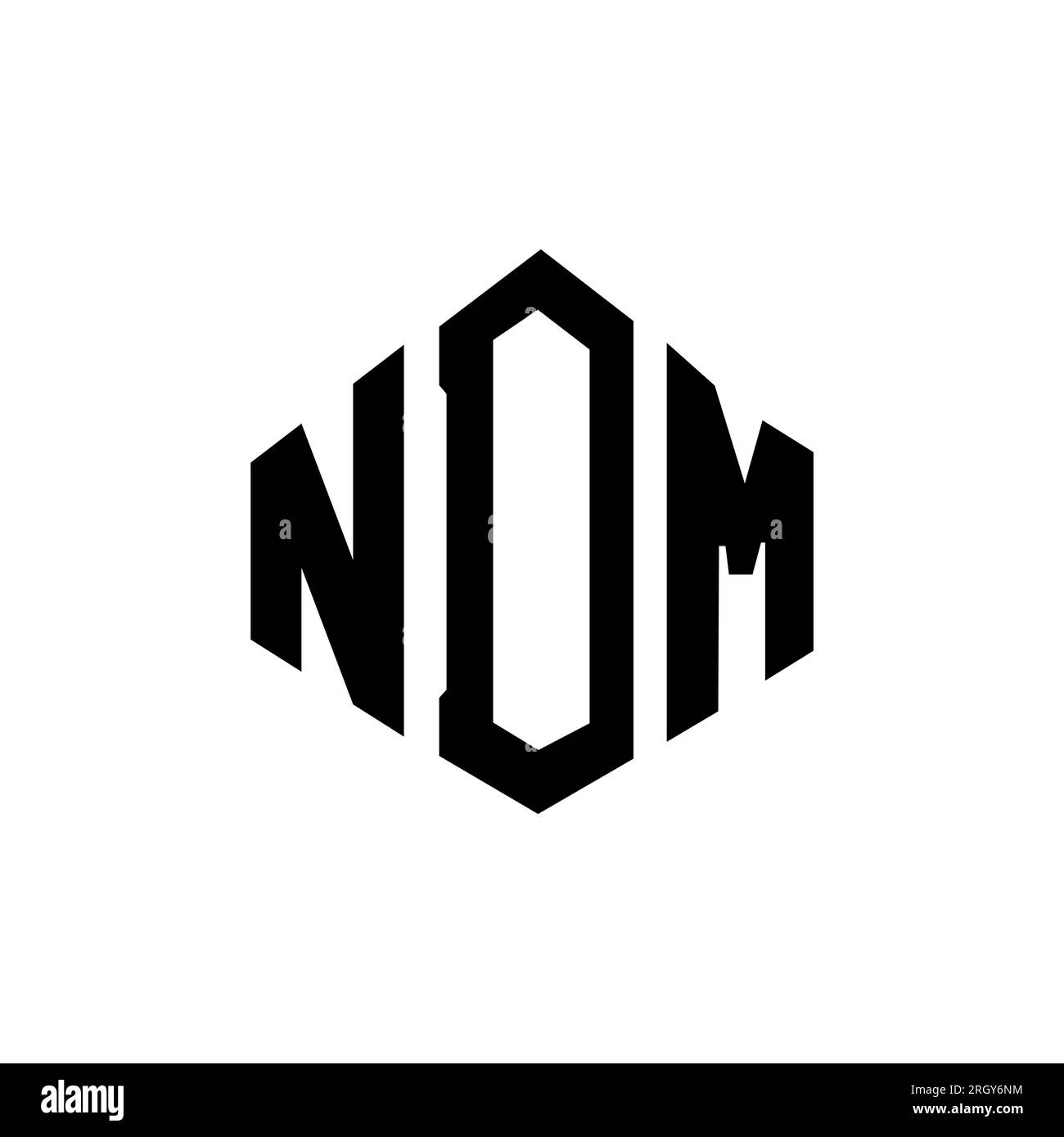 Ndm logo design Stock Vector Images - Alamy