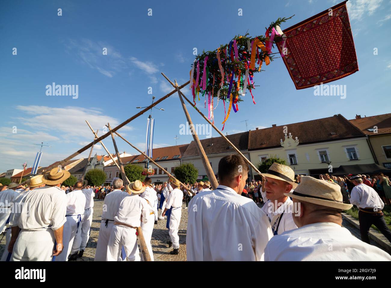 Slovacko (Moravian Slovakia) Year 2023, traditional ethnographic folk ...