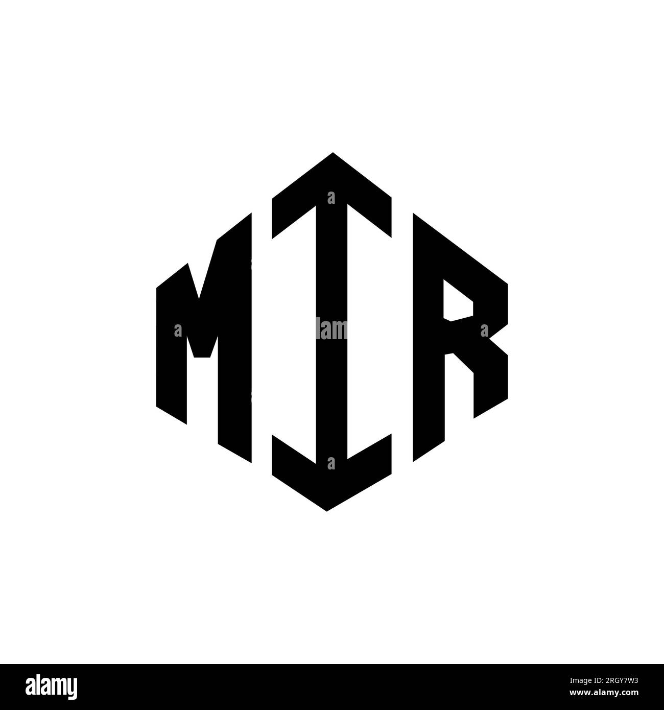 Mir logo design Black and White Stock Photos & Images - Alamy