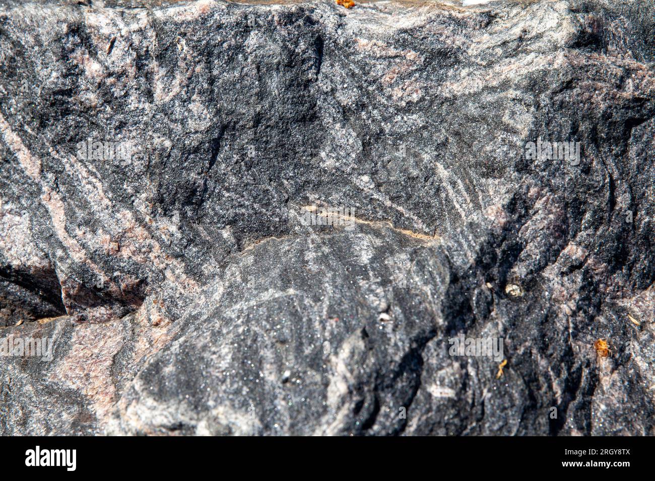 large stones for the decoration of the territory, the structure of ...