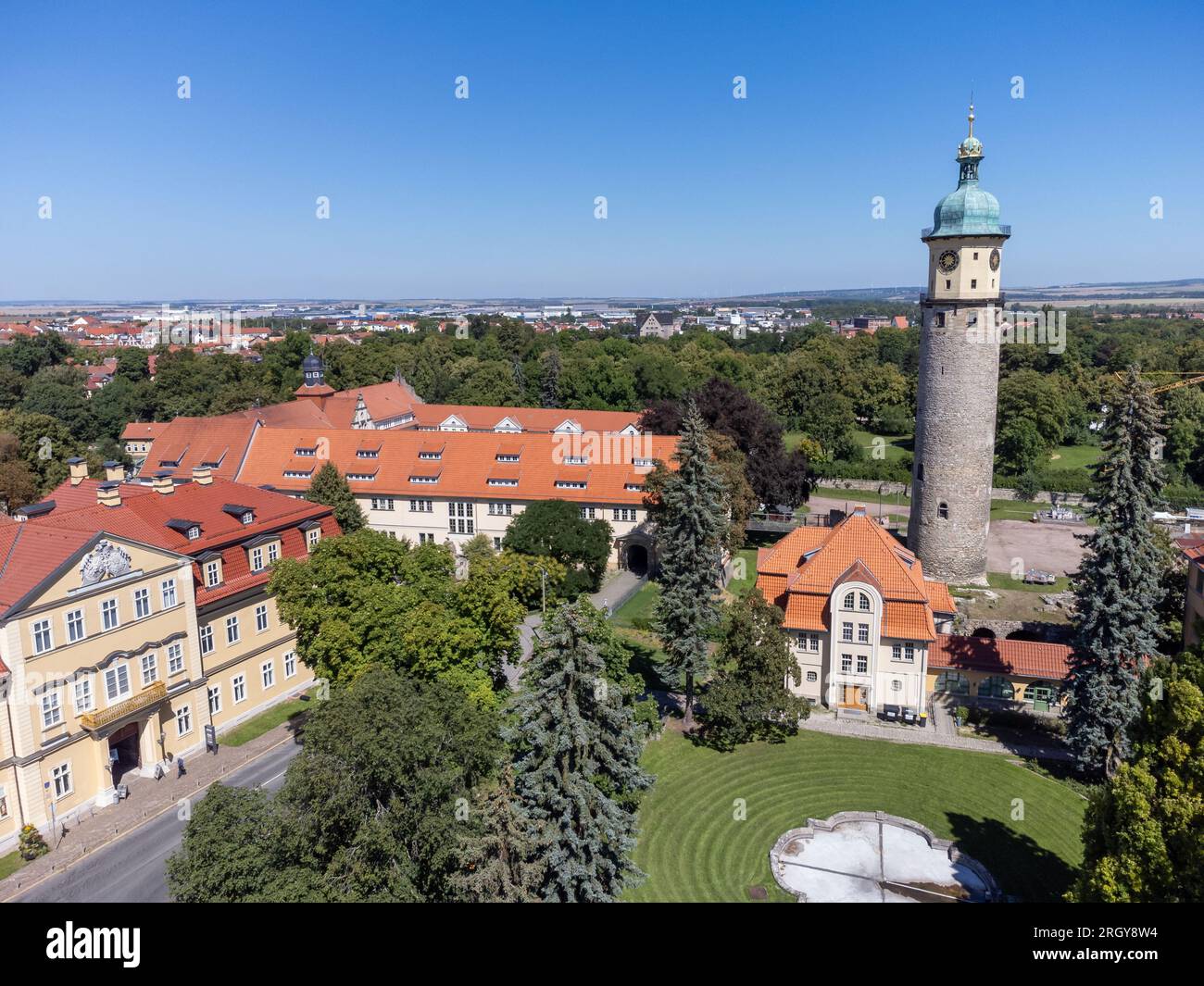 Weimar town castle hi-res stock photography and images - Alamy