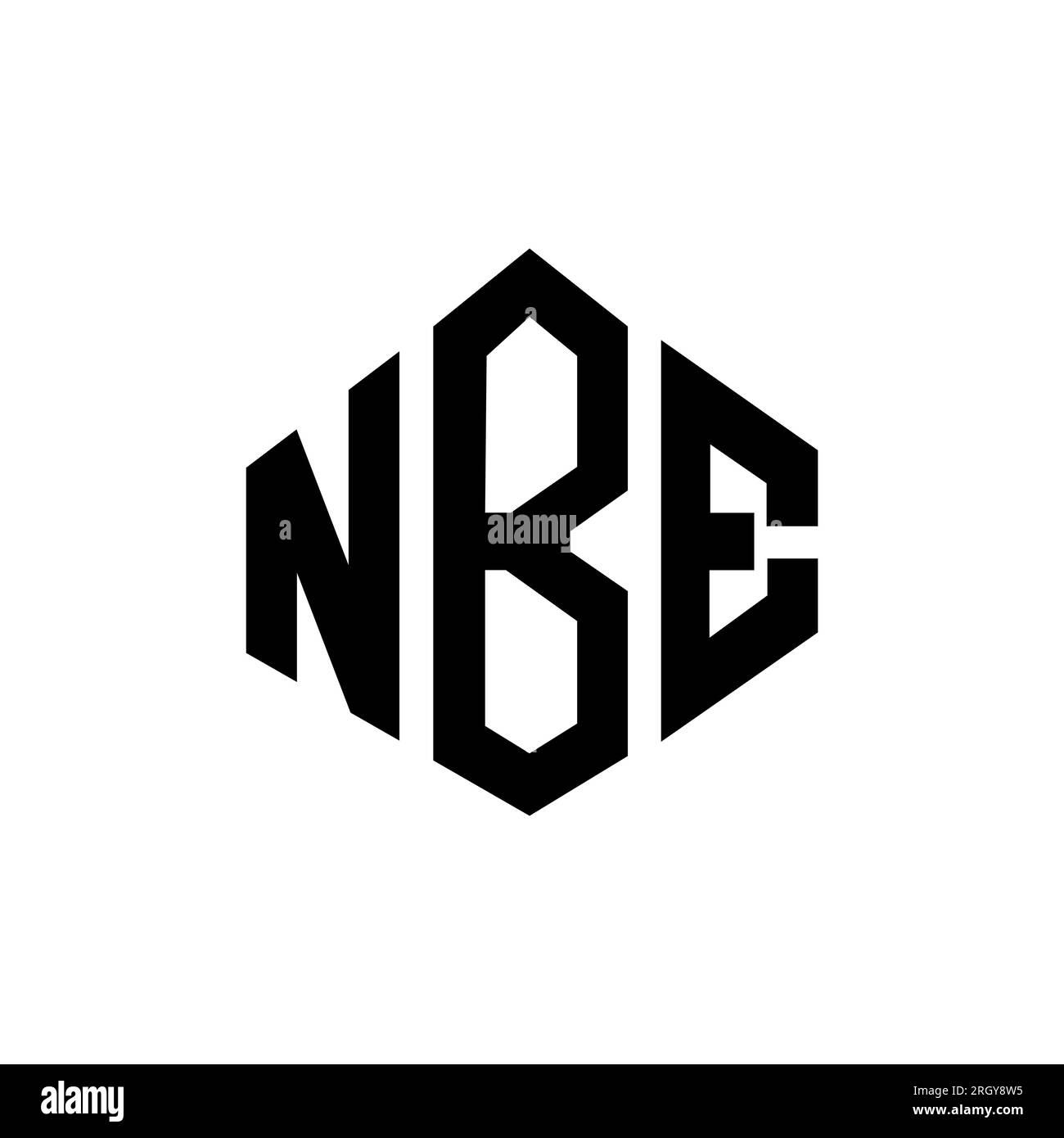 Nbe logo design Black and White Stock Photos & Images - Alamy