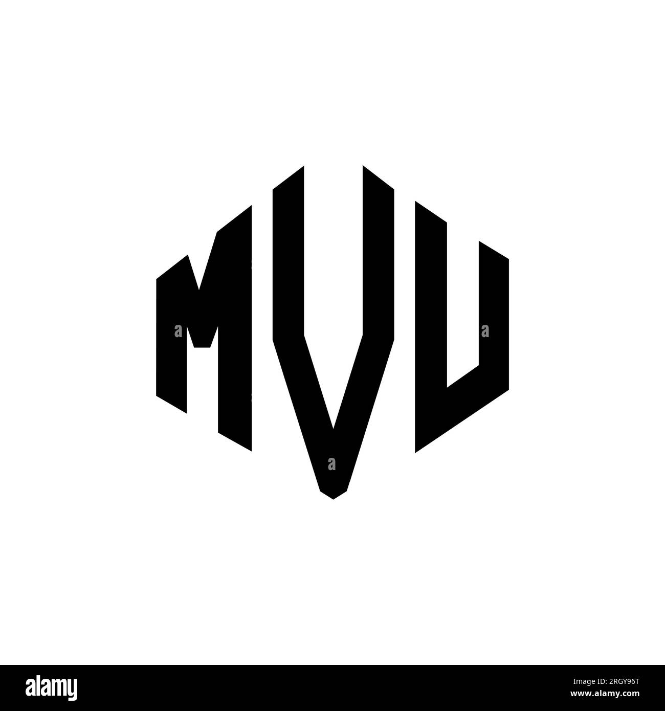Mvu logo design hi-res stock photography and images - Alamy