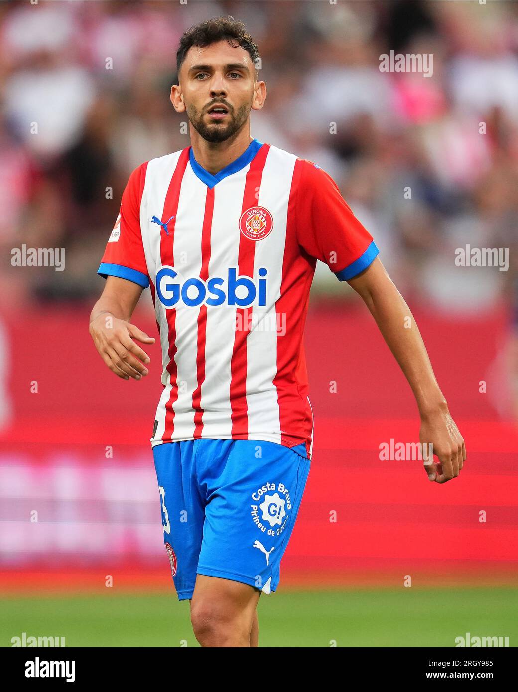Arnau Martinez of Girona FC during the Pre-season friendly, Costa Brava ...