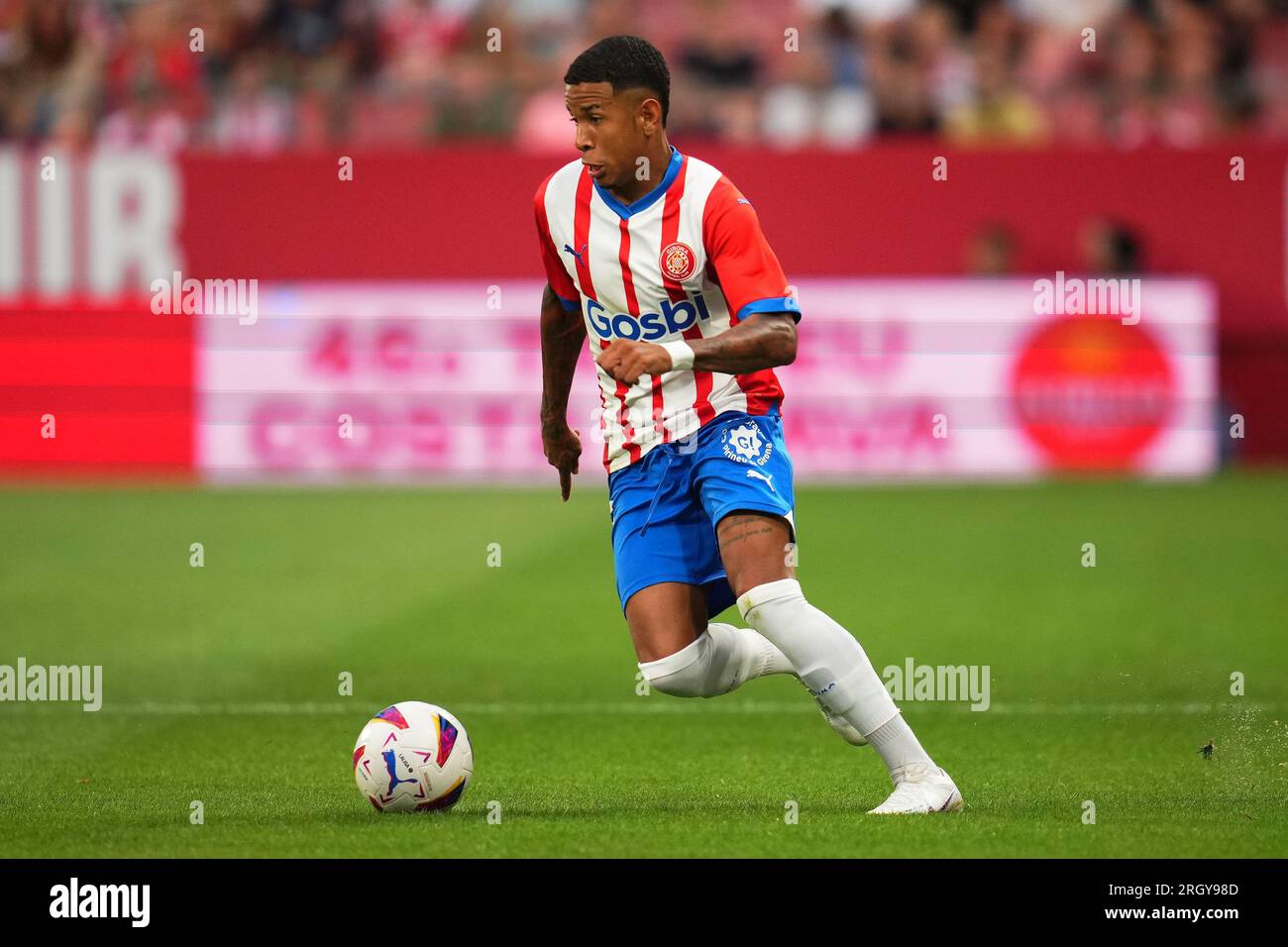 Savio Moreira Savinho of Girona FC during the Pre-season friendly ...