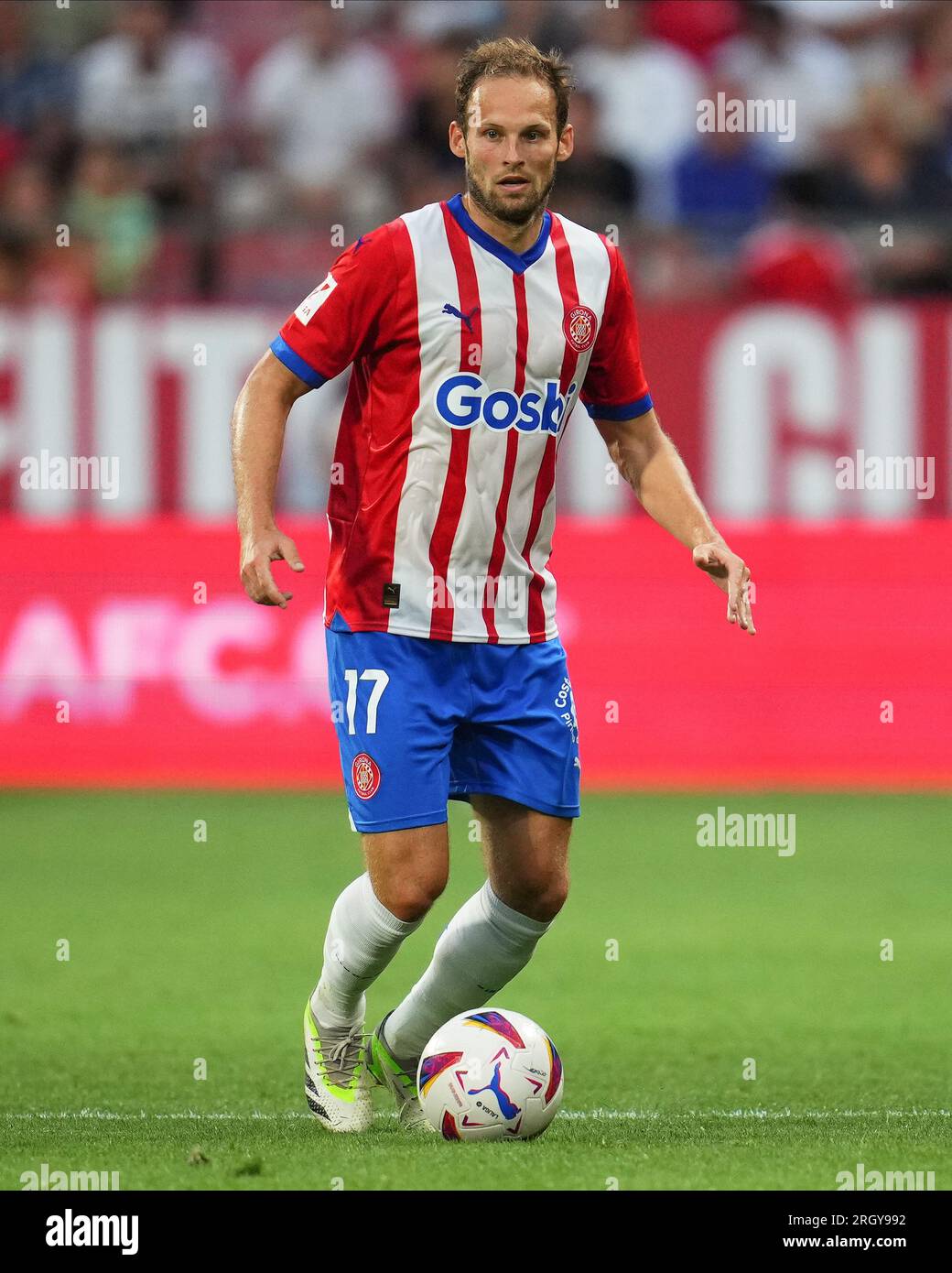 Daley Blind of Girona FC during the Pre-season friendly, Costa Brava ...