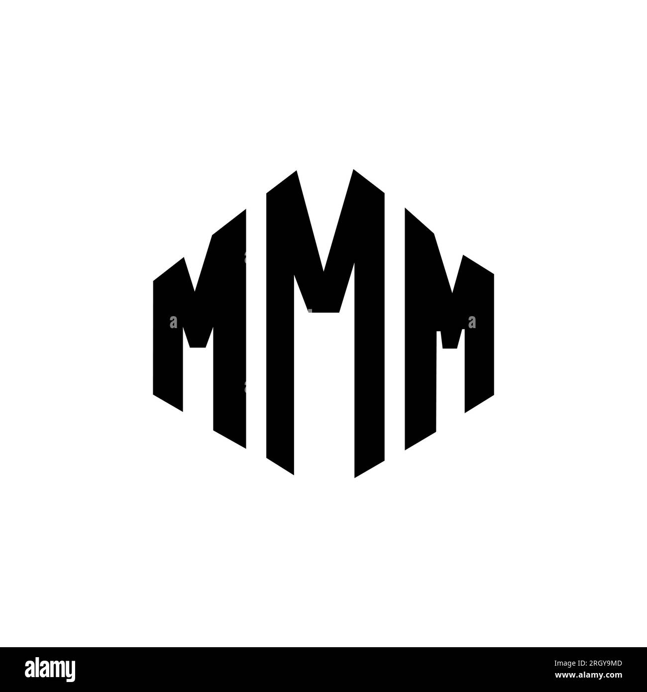 MMM letter logo design with polygon shape. MMM polygon and cube shape ... MMM letter logo design with polygon shape. MMM polygon and cube shape ...