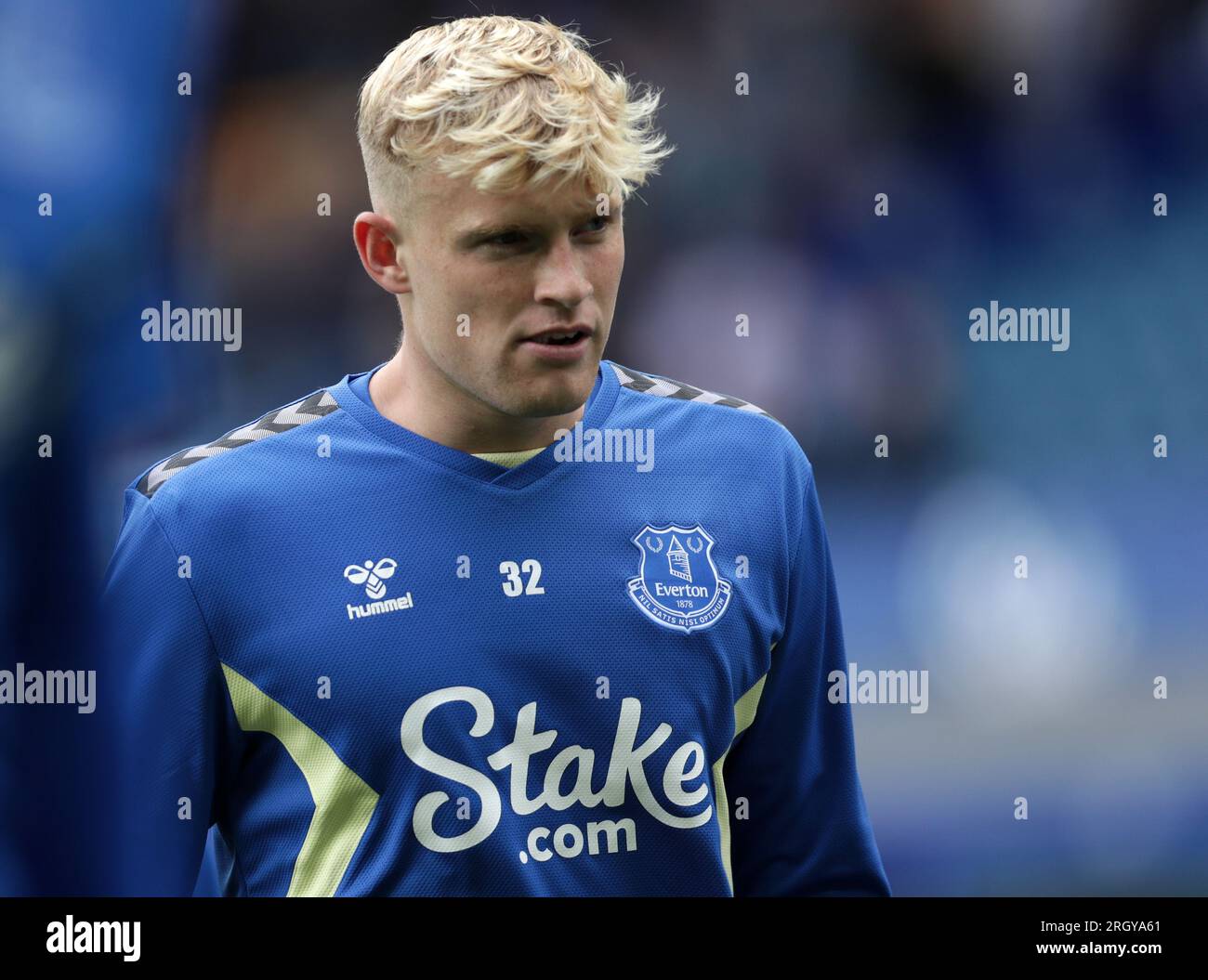 Goodison Park, Liverpool, UK. 12th Aug, 2023. Premier League Football ...