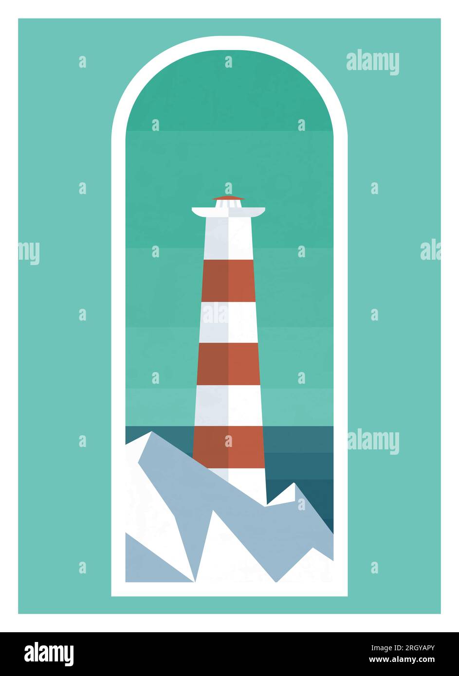 Aurora in the arctic Stock Vector Images - Alamy