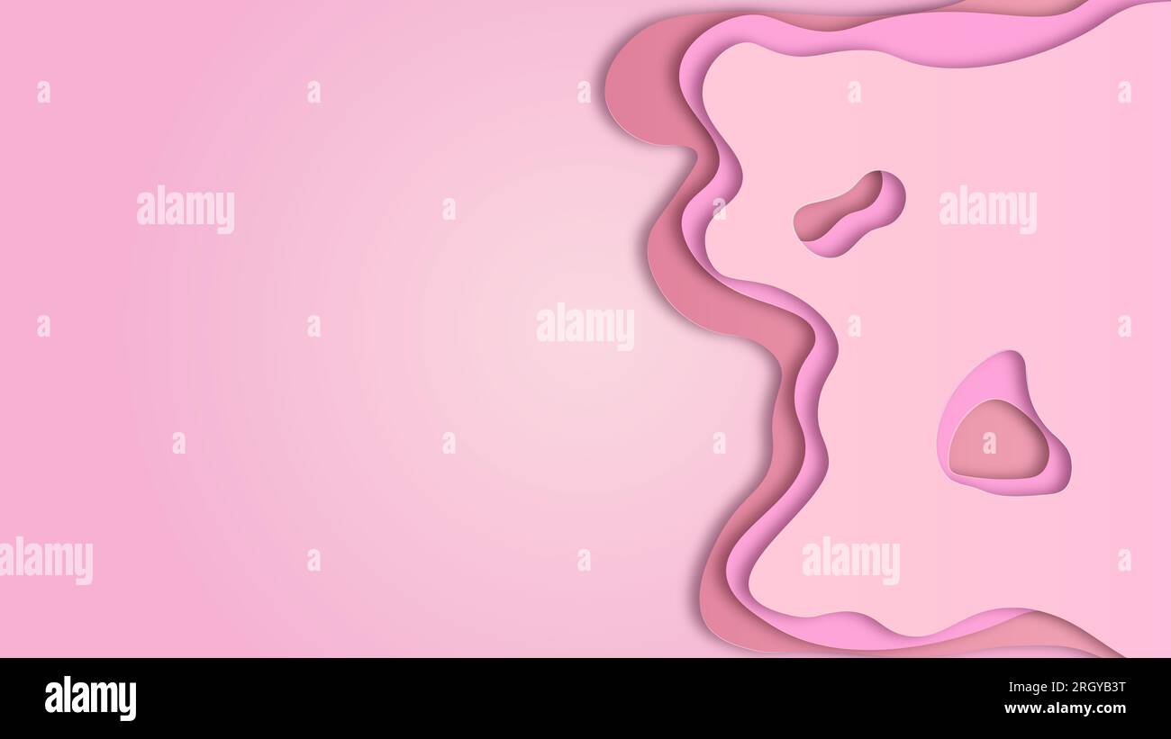 An abstract image/wallpaper made in a calm pink colour Stock Photo - Alamy