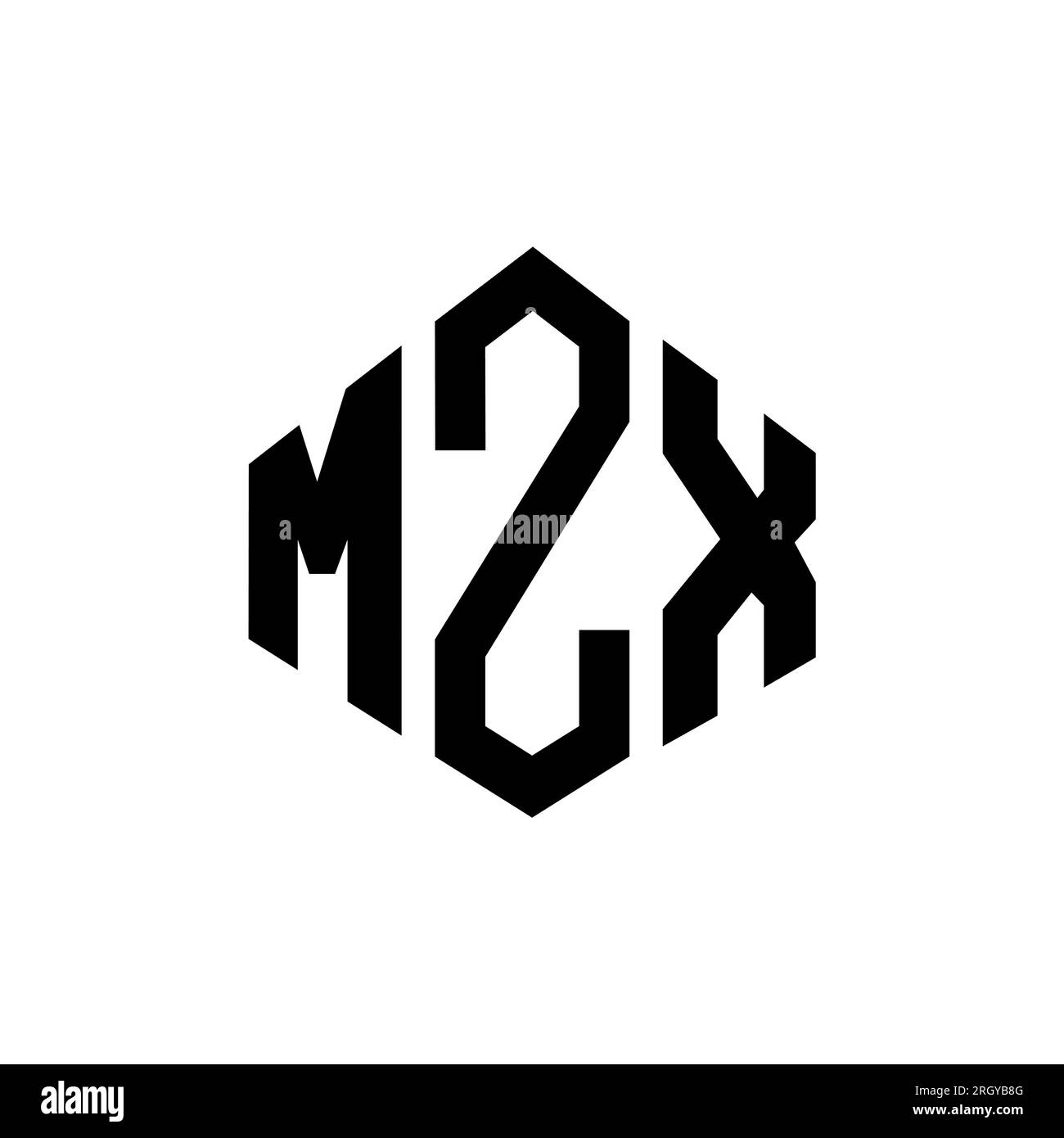 Mzx hexagon Stock Vector Images - Alamy