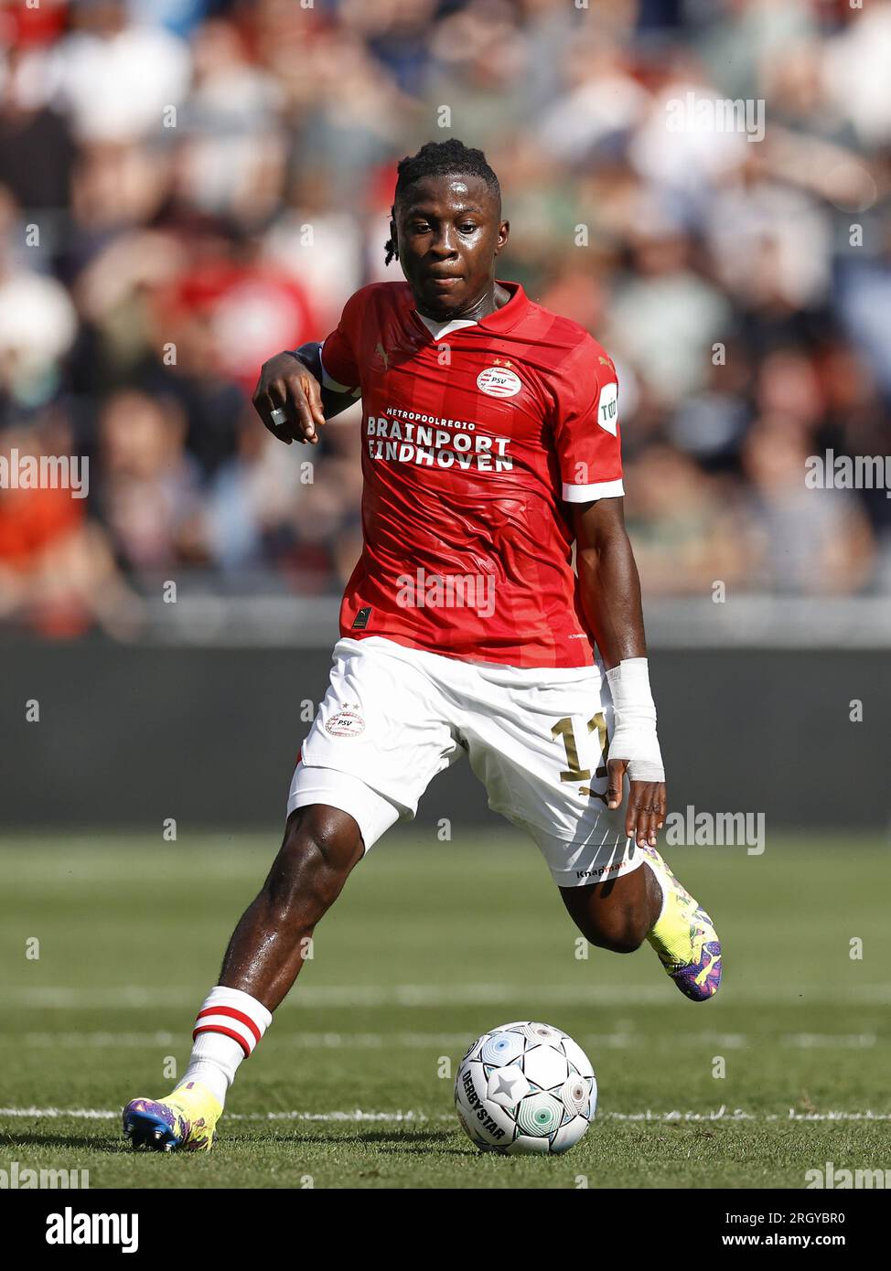EINDHOVEN - Johan Bakayoko of PSV Eindhoven during the Dutch premier ...