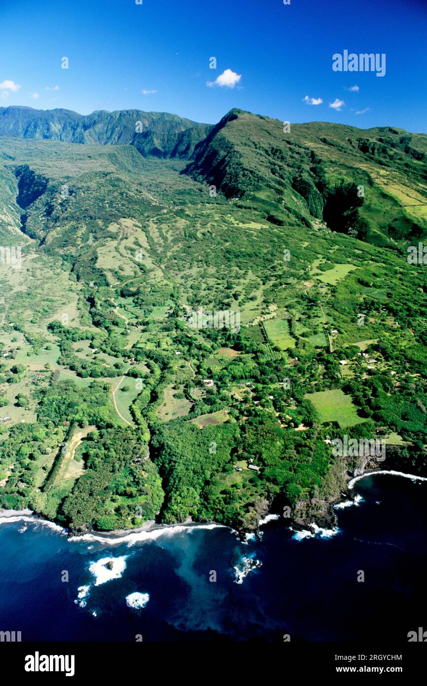 Aerial view of Maui, Hawaii Stock Photo - Alamy