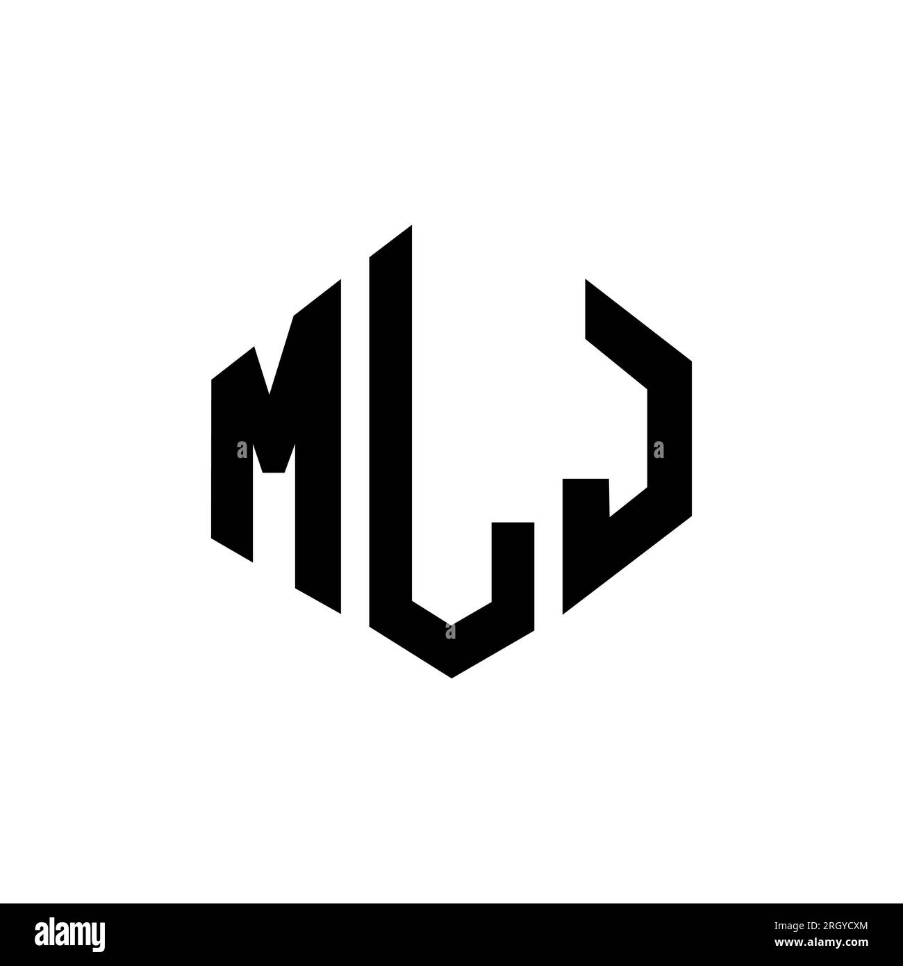 Mlj letter Stock Vector Images - Alamy