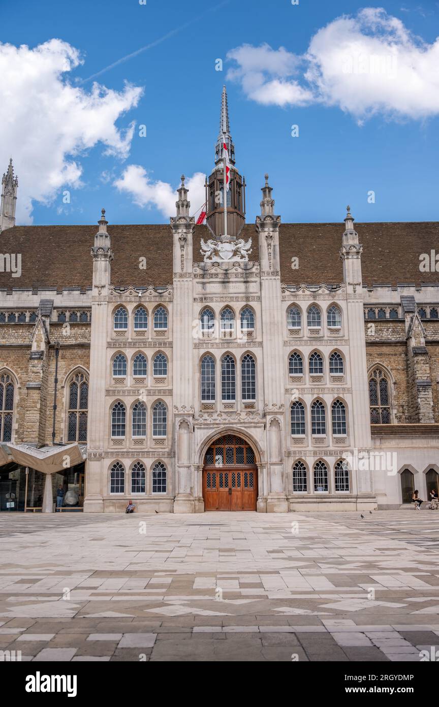 London, UK - July 19, 2023: View of the Guildhall buildings in London Stock Photo - Alamy