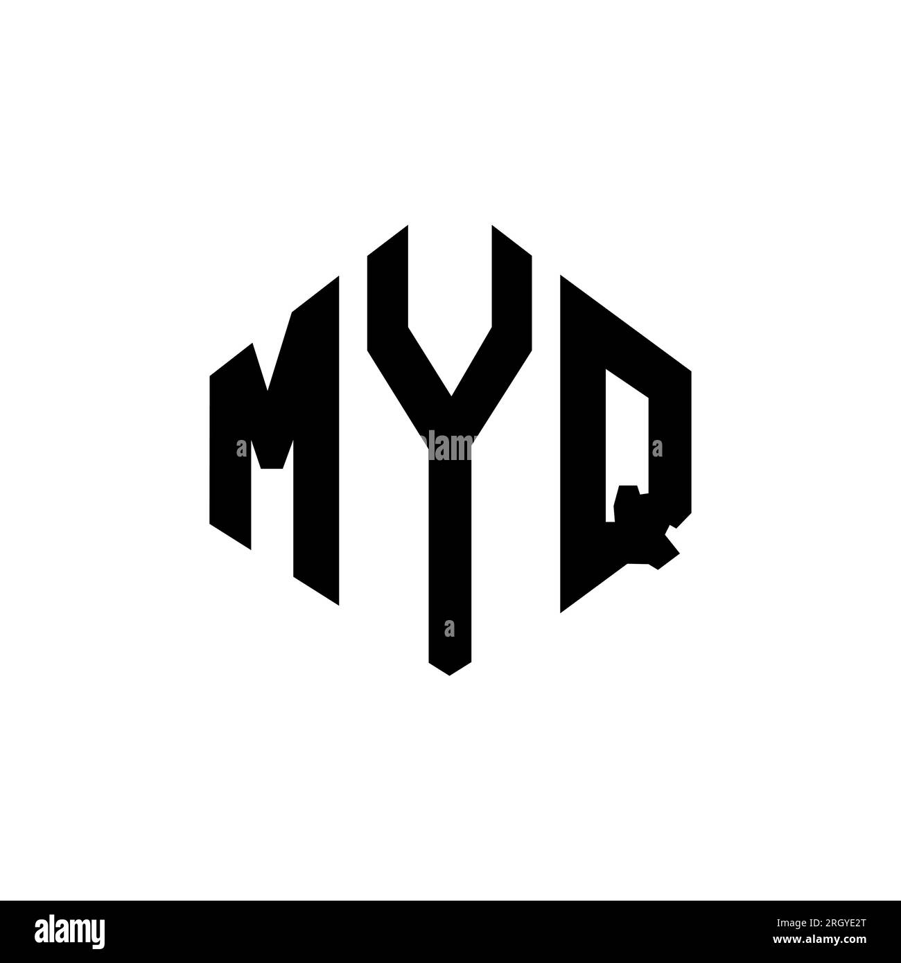 Myq logo design hi-res stock photography and images - Alamy