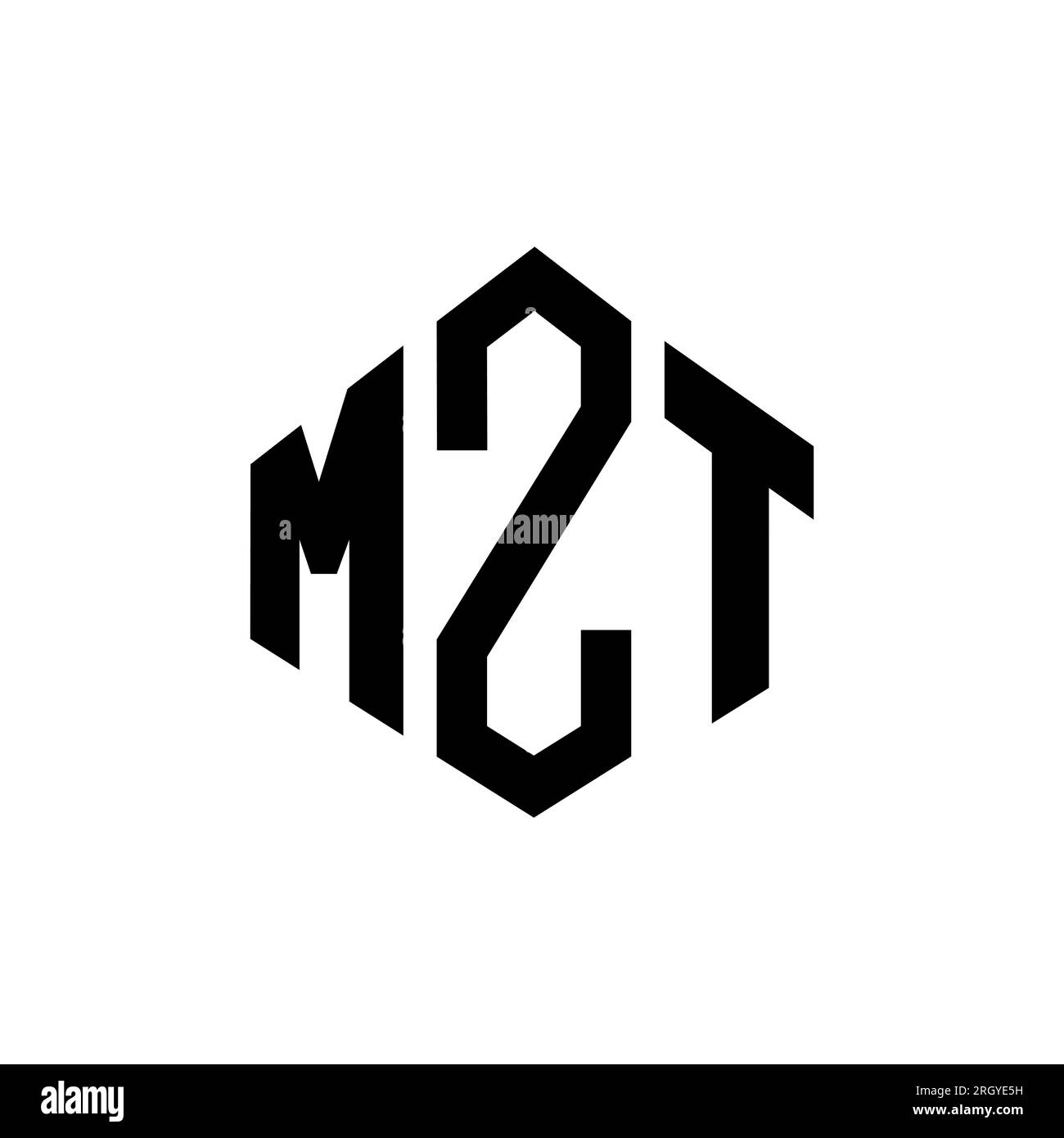 Mzt logo design hi-res stock photography and images - Alamy