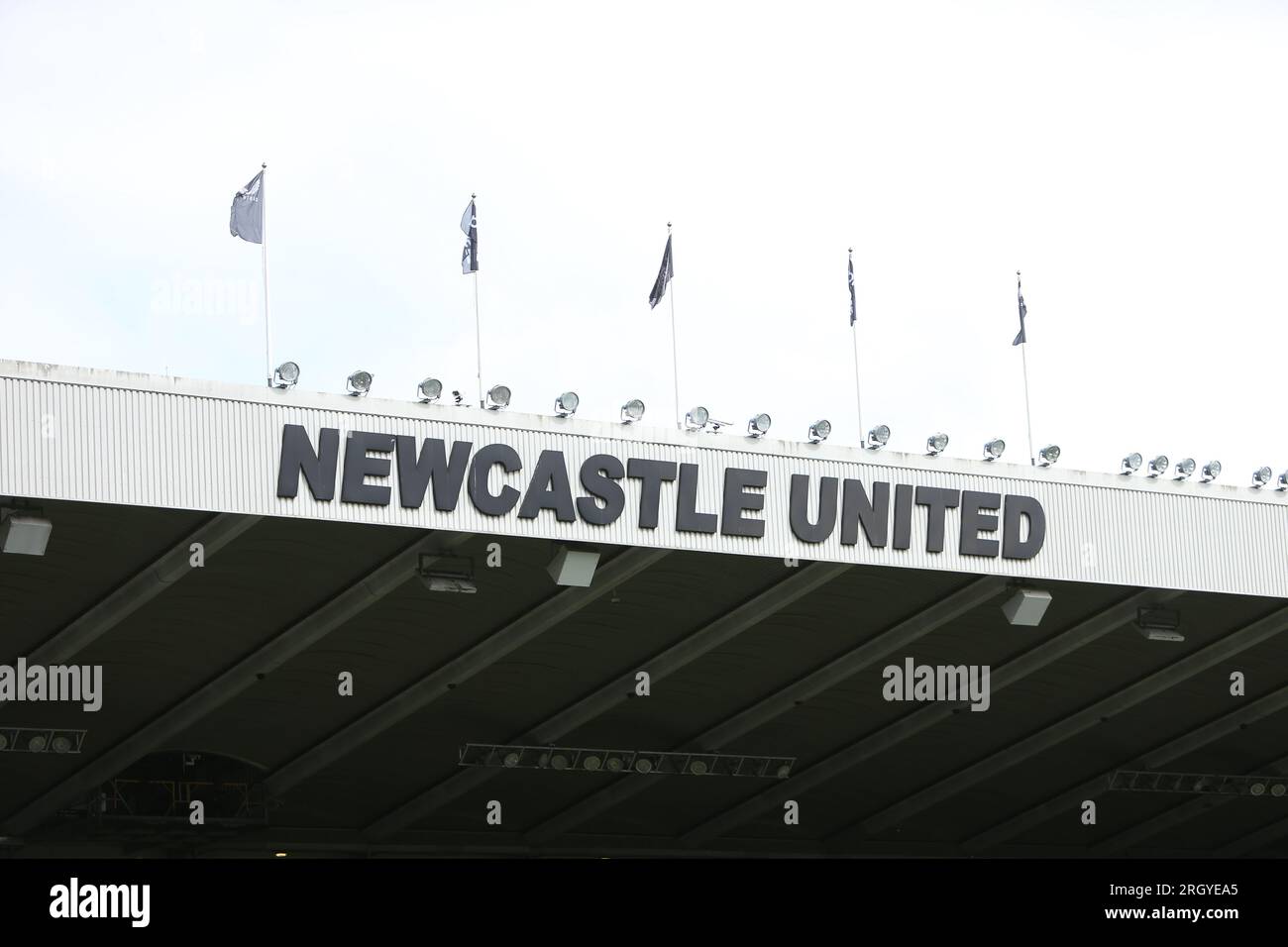 St james's park newcastle east stand hi-res stock photography and ...