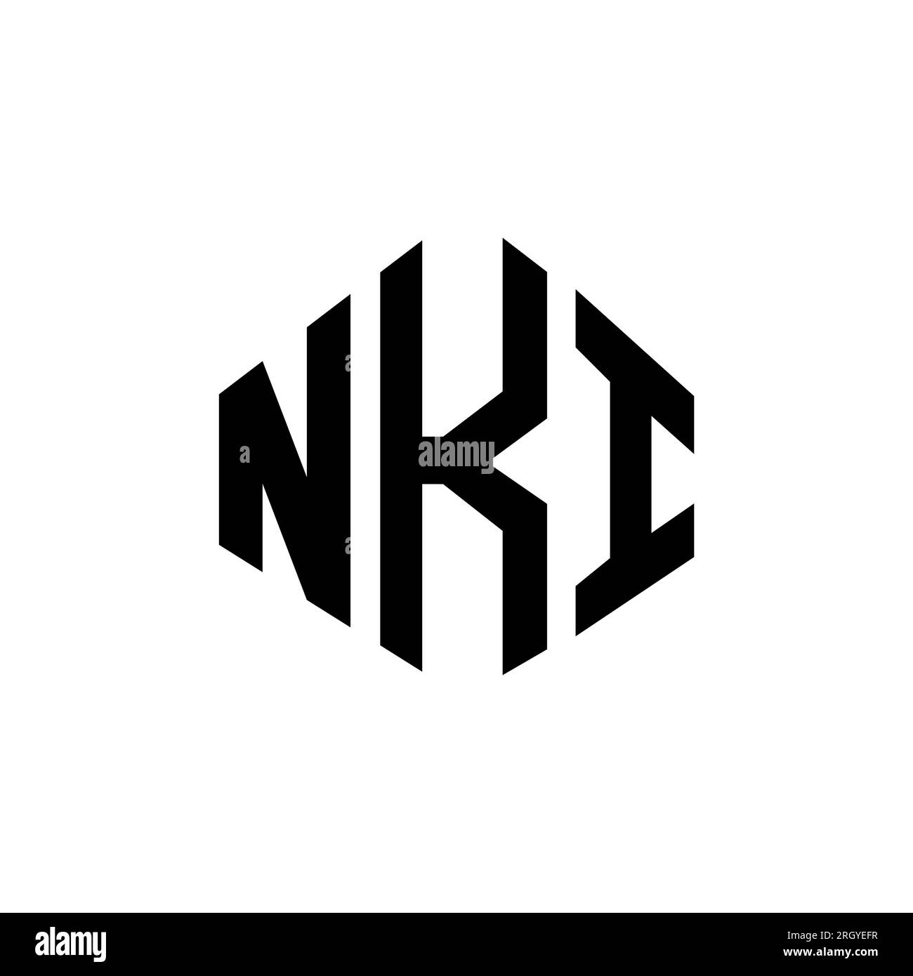 Nki logo design hi-res stock photography and images - Alamy