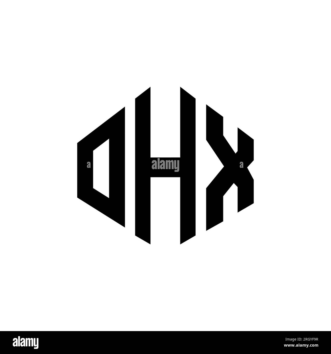 Ohx logo design hi-res stock photography and images - Alamy