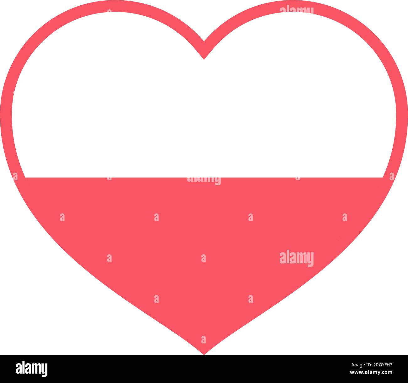 design for love rating, feedback rating with heart icon in vector Stock ...