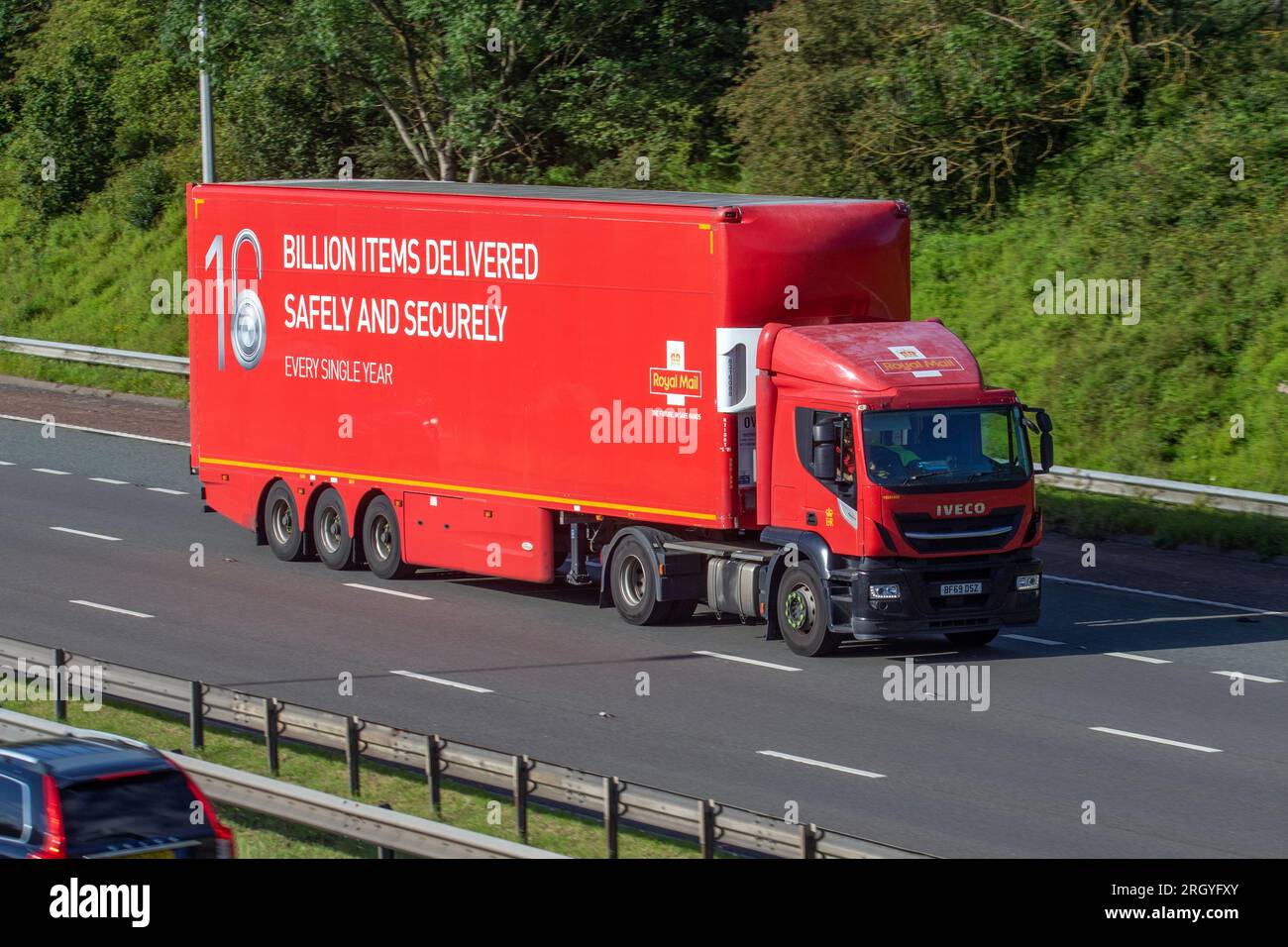 'The future in safe hands' GPO, POST OFFICE vehicle transport. IVECO ...