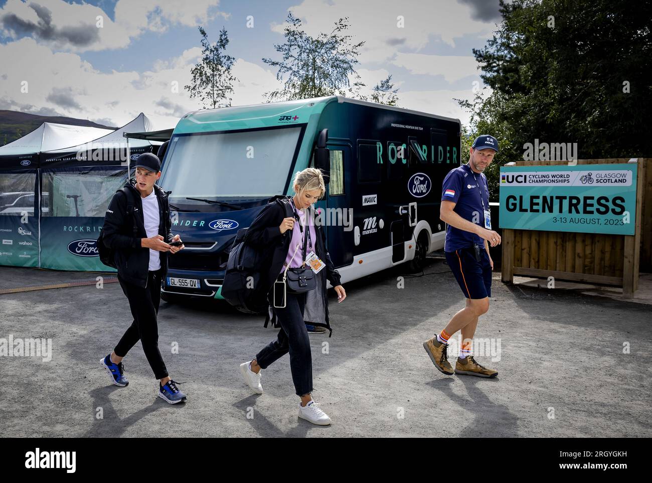 GLENTRESS - Mathieu van der Poel and his girlfriend Roxanne Bertels ...