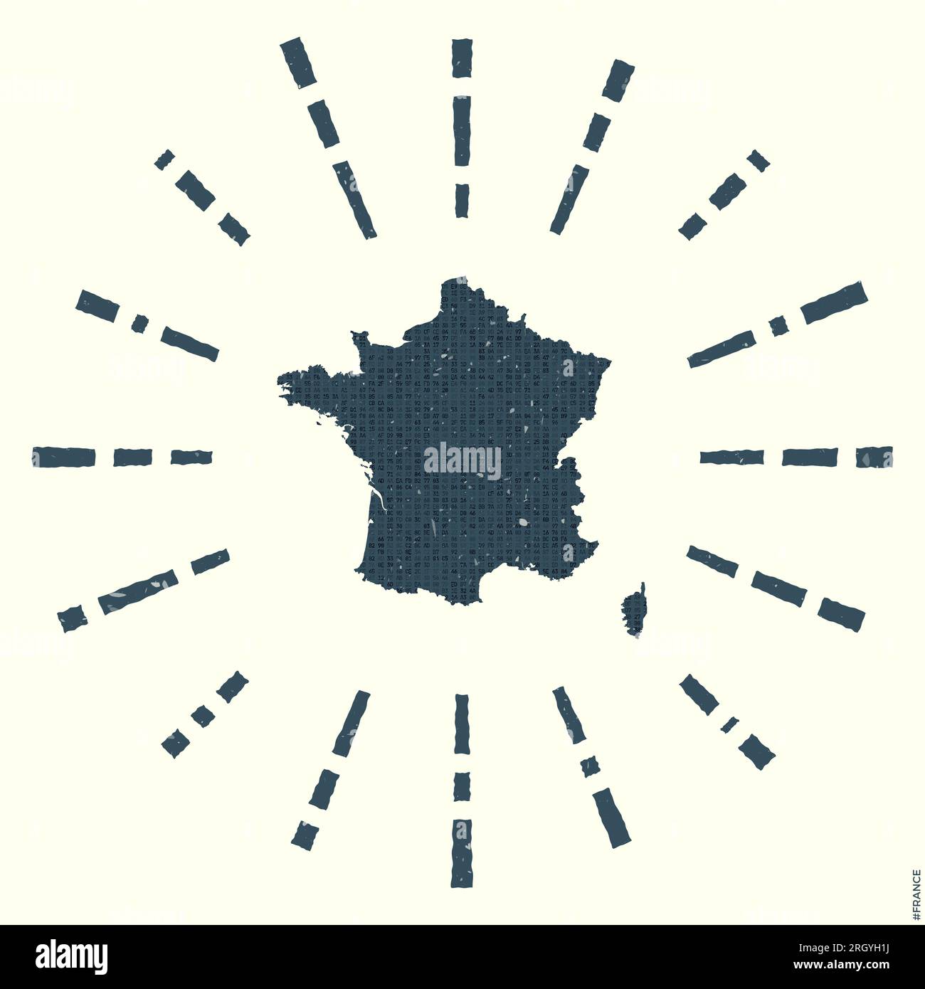 Detailed map paris france Stock Vector Images - Alamy