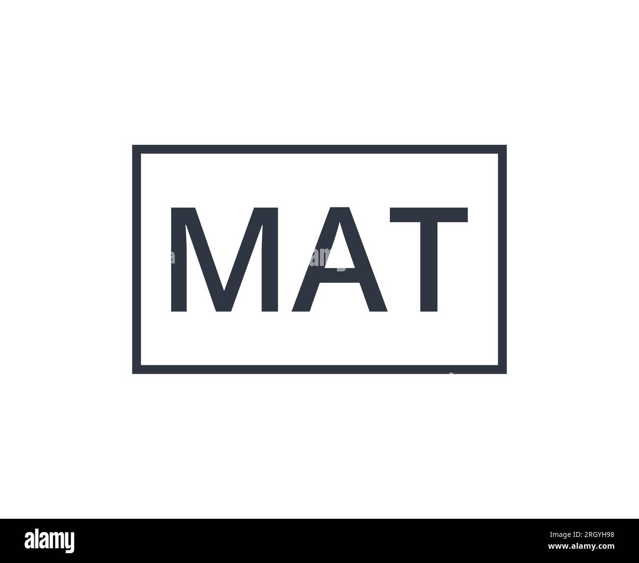 Isolated Mat Material Symbol Vector Stock Vector Image And Art Alamy