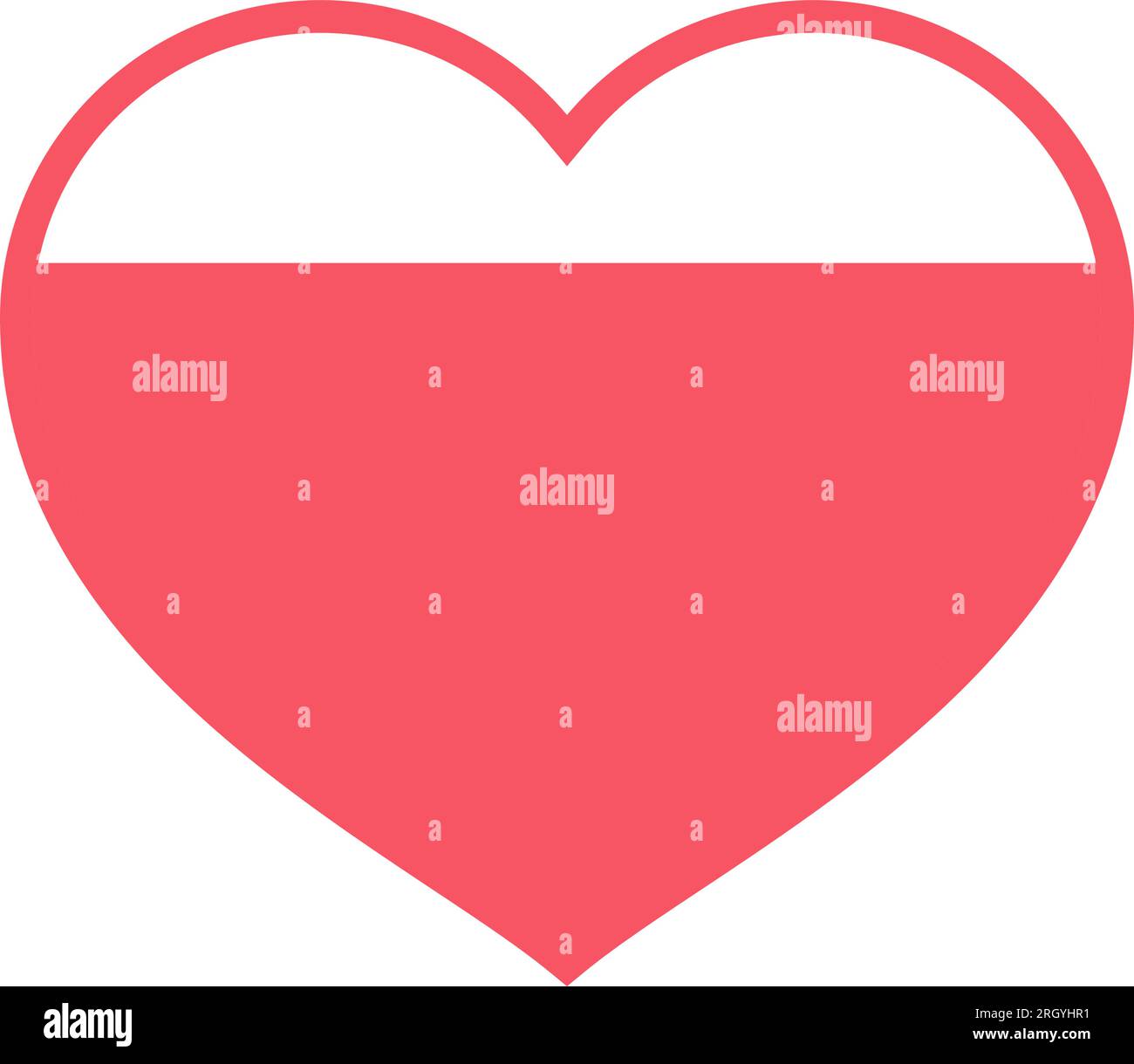 design for love rating, feedback rating with heart icon in vector Stock ...