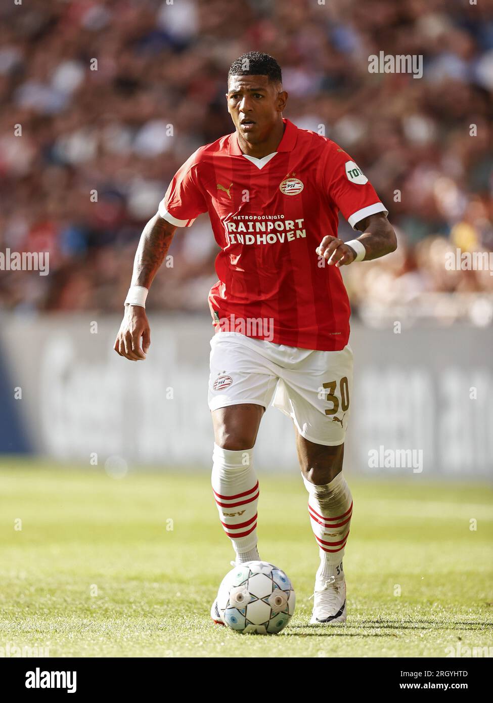 EINDHOVEN - Patrick van Aanholt of PSV Eindhoven during the Dutch ...