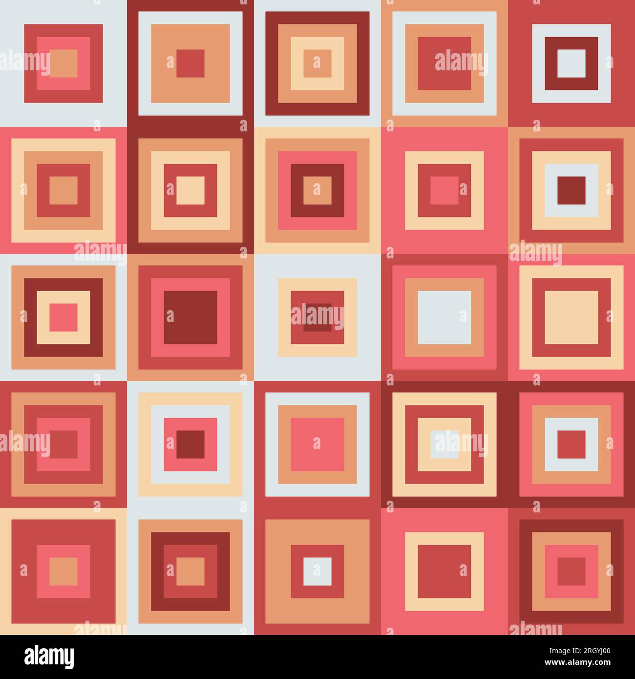 Abstract seamless geometric pattern. Colorful combination of colors in ...