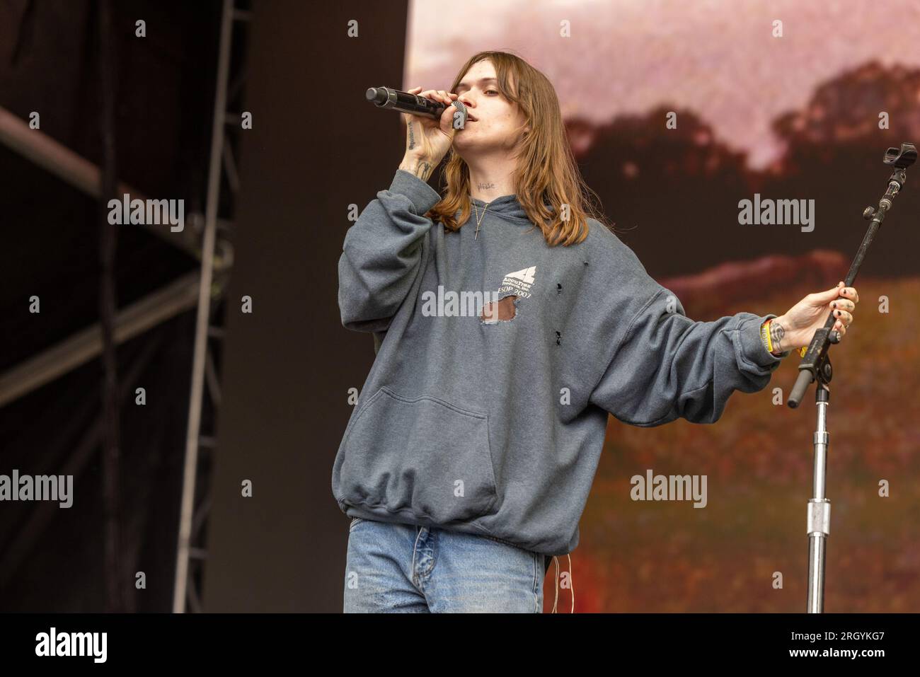 San Francisco, USA. 11th Aug, 2023. Singer Ethel Cain (Hayden Silas ...